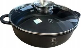 Mělký Hrnec s poklicí 3,5 l BerlingerHaus BH-8601 Matte Black