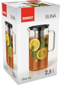 Banquet Džbán skleněný Suna 2,5 l