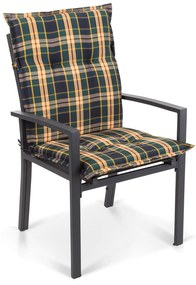 Prato, čalouněná podložka, podložka na židli, podložka na nižší polohovací křeslo, na zahradní židli, polyester, 50 x 100 x 8 cm, 1 x podložka