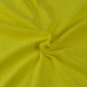 Brotex Froté prostěradlo citron 100x200