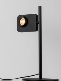 Černá hliníková LED stolní lampa s ohybatelnou konstrukcí/stmívatelná (výška 46 cm) Kedros – Nova Luce