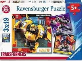 Ravensburger Transformers / 3x49 dílků / od 5 let