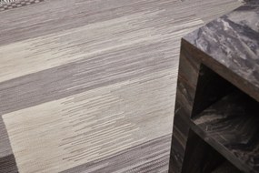 Diamond Carpets India, Ručně vázaný kusový koberec Prism Sand DESP P120 Stone Mix, 140x200, šedá, ložnice