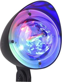 LD 19035-18 DISCO Zahradní zápich černý LED 3W RGB IP44 s DISCO efektem - LEUCHTEN DIREKT / JUST LIGHT