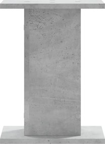 Stojany na rostliny 2 ks betonově šedé 30 x 30 x 40 cm kompozit 3307849