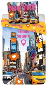 Povlečení fototisk Times Square 140x200, 70x90 cm