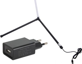 Verk Group Podlahová rohová rgb led lampa na noční stolek pro použití v ložnici 1,5