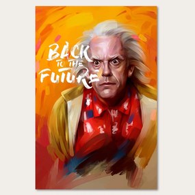 Gario Obraz na plátně Návrat do budoucnosti, Christopher Lloyd - Dmitry Belov Rozměry: 40 x 60 cm