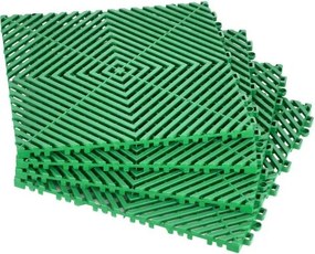 Zámková drenážní rohož Odvodňovací polštář 30,5 × 30,5 cm