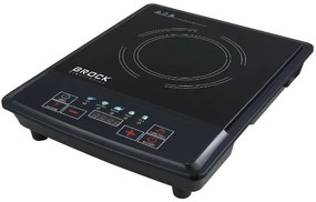 Elektrický indukční vařič Brock, 1 plotýnka 25cm, 2000W, digitální, barevné ikony