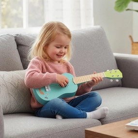 Costway 53 cm ukulele kytara pro děti 4-strunné mini ukulele s korpusem