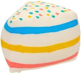 Antistresová mačkací dortová hračka / Strečová hračka / Plast / 12 cm