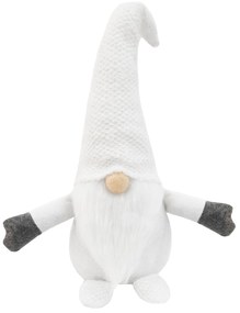 Tutumi, vánoční skřítek 35cm YX045, bílá, CHR-09638