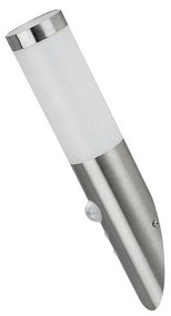Rabalux 8266 - Venkovní svítidlo se senzorem INOX TORCH 1xE27/25W/230V IP44