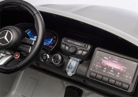 LEAN CARS Akumulátorové vozidlo Mercedes AMG DK-GT63 24 V, světle šedé