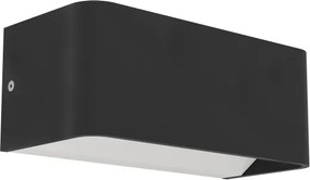 Eglo 901956 - LED RGBW Stm. venk. nást. svítidlo SANIA-Z LED/10W/230V IP55 černá