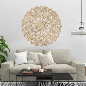 Dřevěná mandala Harmonie – Elegantní dekorace na zeď | SENTOP HDF0252
