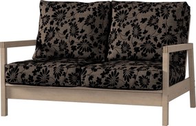 Potah na pohovku IKEA  Lillberg 2-místná nerozkládací barva hnědá látka pletený vzor, vzorované