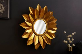 Nástěnné Zrcadlo - Sunflower, zlatá