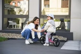 MoMi ISOKA modré / Odrážedlo s LED koly / do 35 kg /  2 let