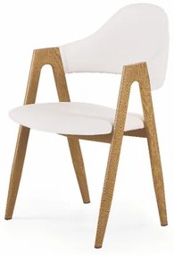 Halmar židle K247 barva bílá