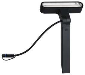 Paulmann 94544 Plug&Shine Ito Horizontal, zahradní spot s trnem 6W LED 3000K, antracit, výška 37cm, IP65