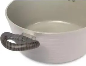 Lamart Stripe Kastrol s poklicí 2.2L šedá / 20 x 9 cm / hliník