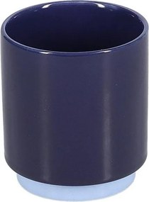 Tmavě modrý kameninový šálek 270 ml Duo – ONA