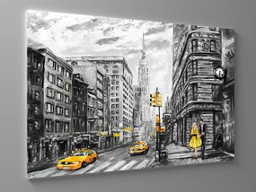 Liox Obraz New York žluté taxi Rozměr: 120 x 80 cm