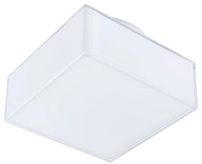 Paulmann 71082 Maro, bílé stropní svítidlo 6,8W LED 3000K, 15,5x15,5cm, IP44