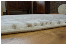 Luxusní kusový koberec akryl Amos béžový 160x235cm
