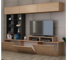 Designová TV sestava Jacinda teak