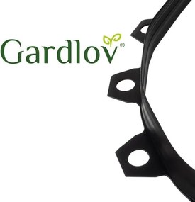 Zahradní plastový obrubník 40mm, 10m s kolíky Gardlov 24561
