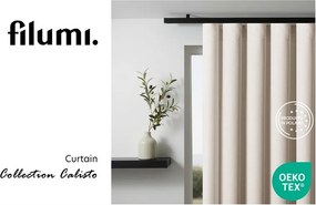Krémový dimout závěs 140x300 cm Calisto – Filumi