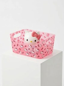 Sinsay - Plastový úložný box Hello Kitty - růžová