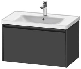 Duravit Ketho.2 - Umyvadlová skříňka 44x78x46 cm, 1 zásuvka, grafit mat K25083049490000