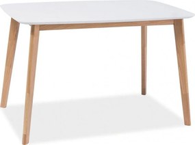 Casarredo - Komfort nábytek Jídelní stůl MOSSO I dub/bílá