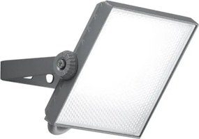 FAN LED-AXEL-S10-SIL Venkovní reflektor LED, 10 W, CCT, stříbrná, se senzorem, IP65 - FANEUROPE