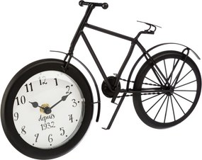 Stolní hodiny BIKE, 29 x 7 x 18 cm, kov