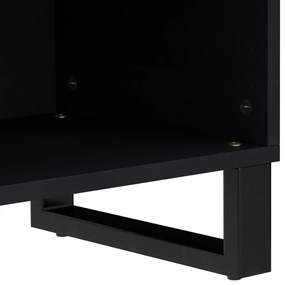 TV skříňka 80 x 33 x 46 cm masivní akácie a kompozitní dřevo - Default Title