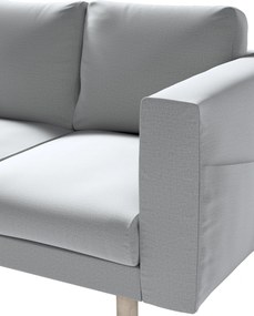 Potah na pohovku IKEA Norsborg 3-místná barva šedá látka sametová