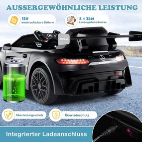 Costway Licencované auto pro děti Mercedes-AMG GT3 s dálkovým ovládáním 3