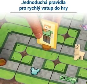 Ravensburger Minecraft Labyrinth / Délka hry: 20 minut / Počet hráčů:
