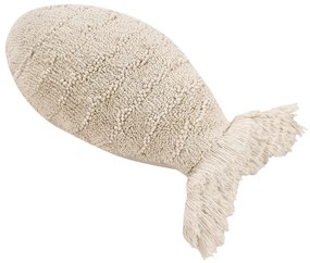 Pratelný polštář oshio ve tvaru ryby béžový MUZZA