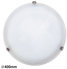 Rabalux ALABASTRO 3302 stropní svítidlo 2x60W | E27 | IP20 - bílý alabastr