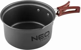 NEO TOOLS 63-146 šedá / Sada nádobí 7v1 Turistická / hliník / hrnec |