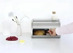 Brabantia Roll Top Chlebník střední stříbrná / nerez ocel / 11 L / 31.