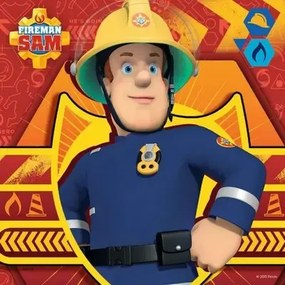 Ravensburger Požárník Sam: Zavolej Sama v nouzi - 3x49 dílků / od 5 le