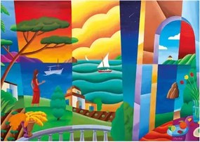 EDUCA Puzzle Čekající Penélope / 2000 dílků / rozměr 96×68 cm / lepidl