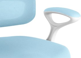 Dětská rostoucí židle Neoseat JUNI 020 — látka, pratelný potah, modrá